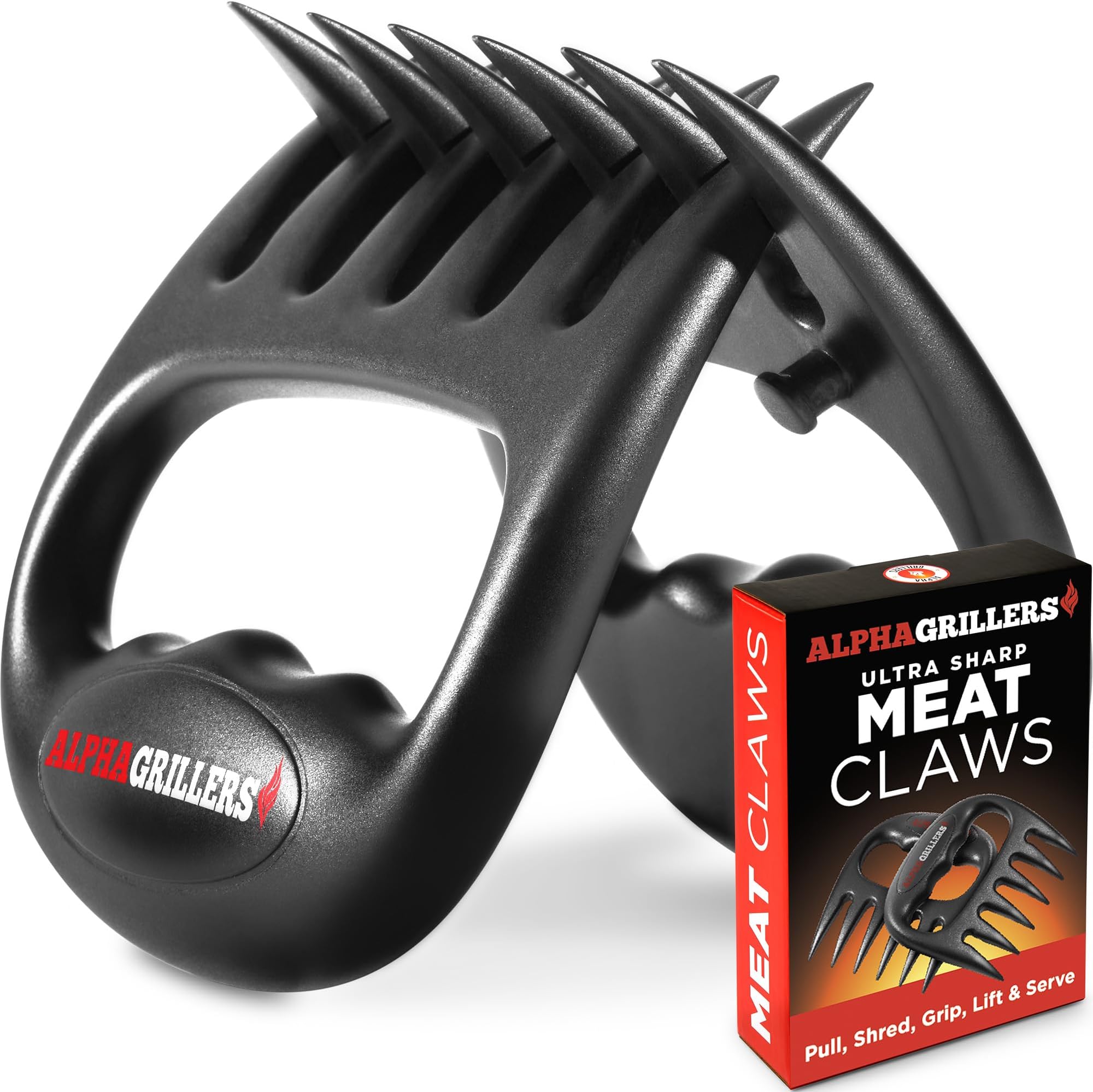 Amazon.com: Rulunar Meat Claws for Pulled Pork Smoking Meat Shredder ...