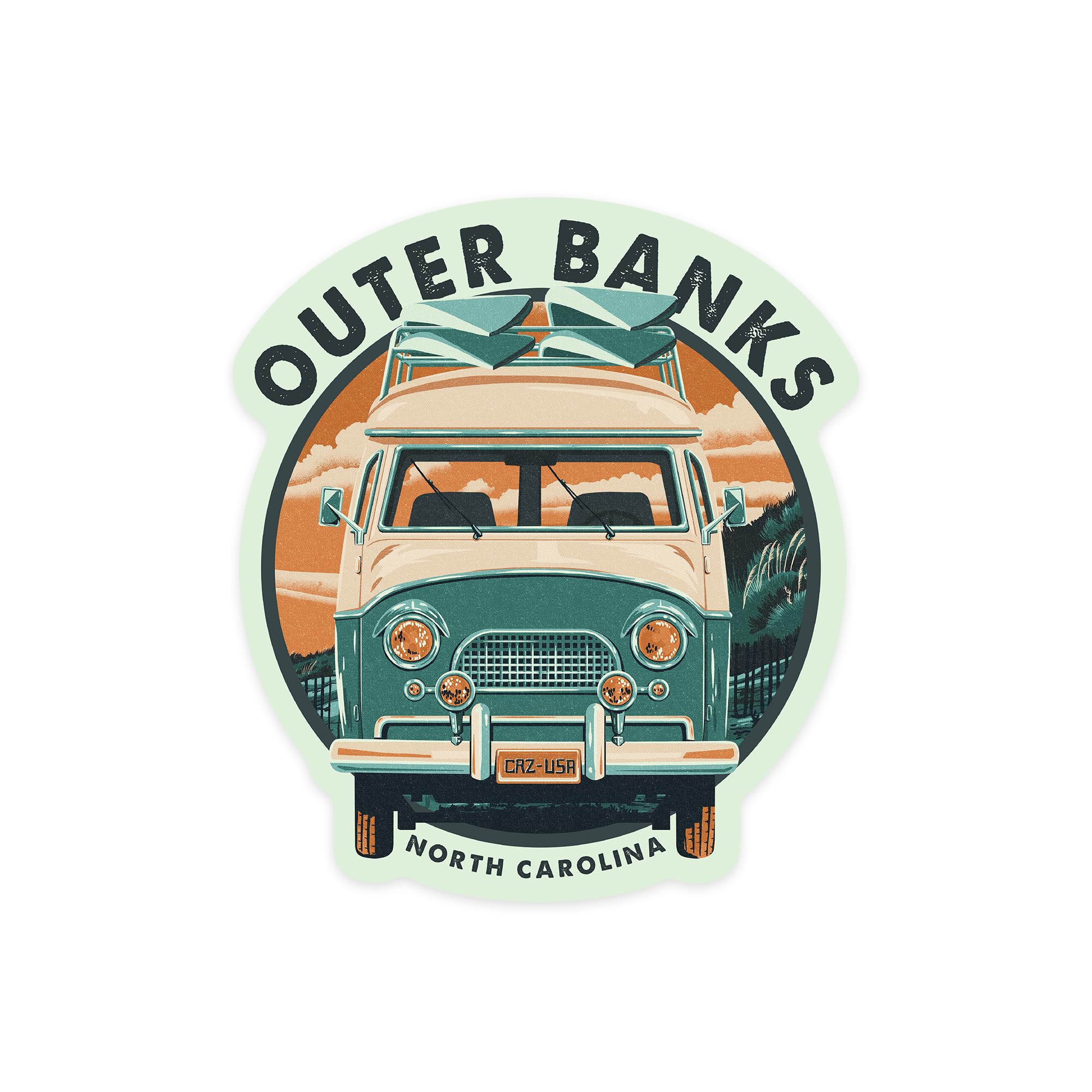 Outer Banks North Carolina Sticker Highway 12 Shirts | New Stickers