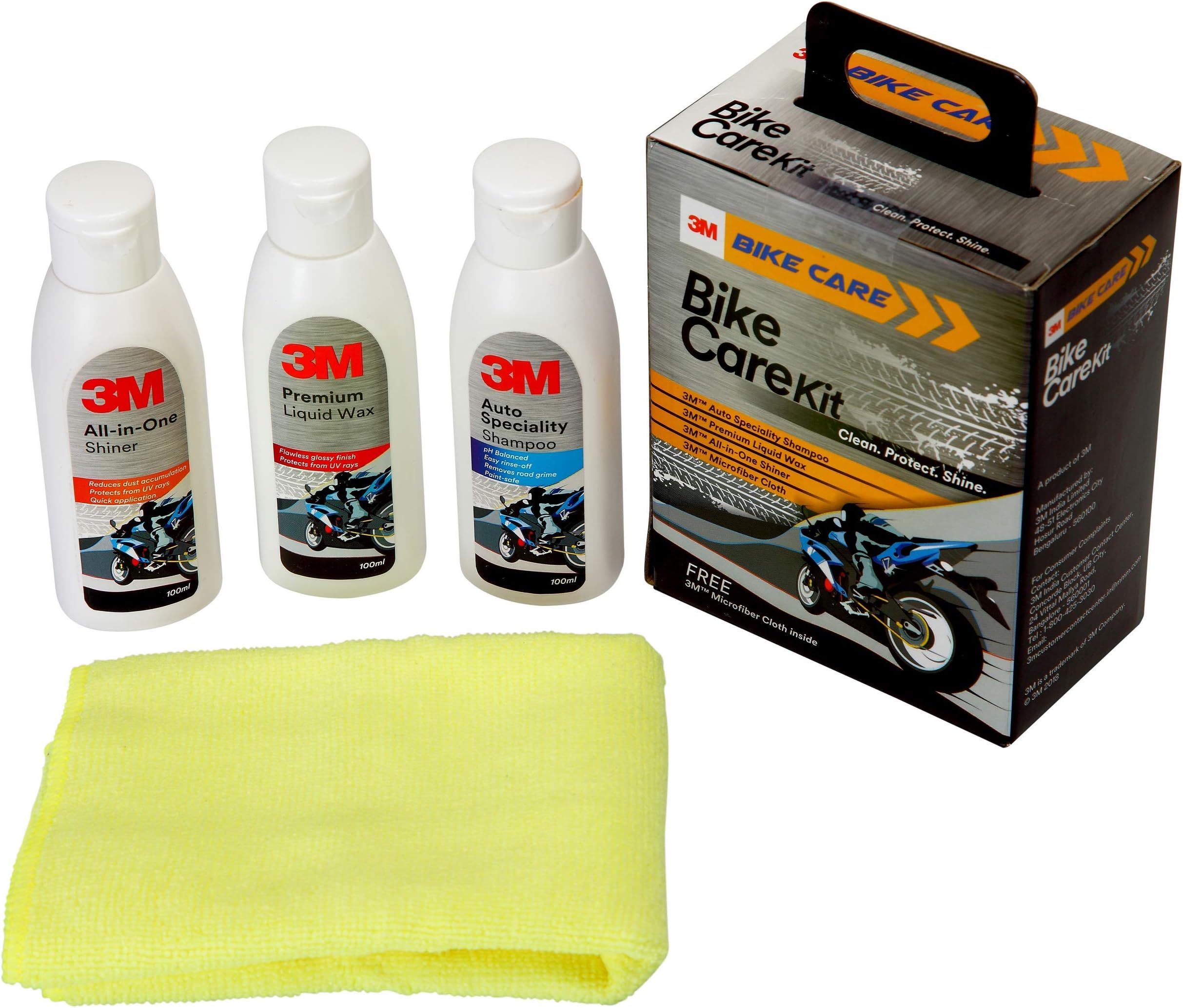 3M Bike Care Kit & 3M IE270101017 Chain Cleaner (75 g) : Amazon.in: Car ...