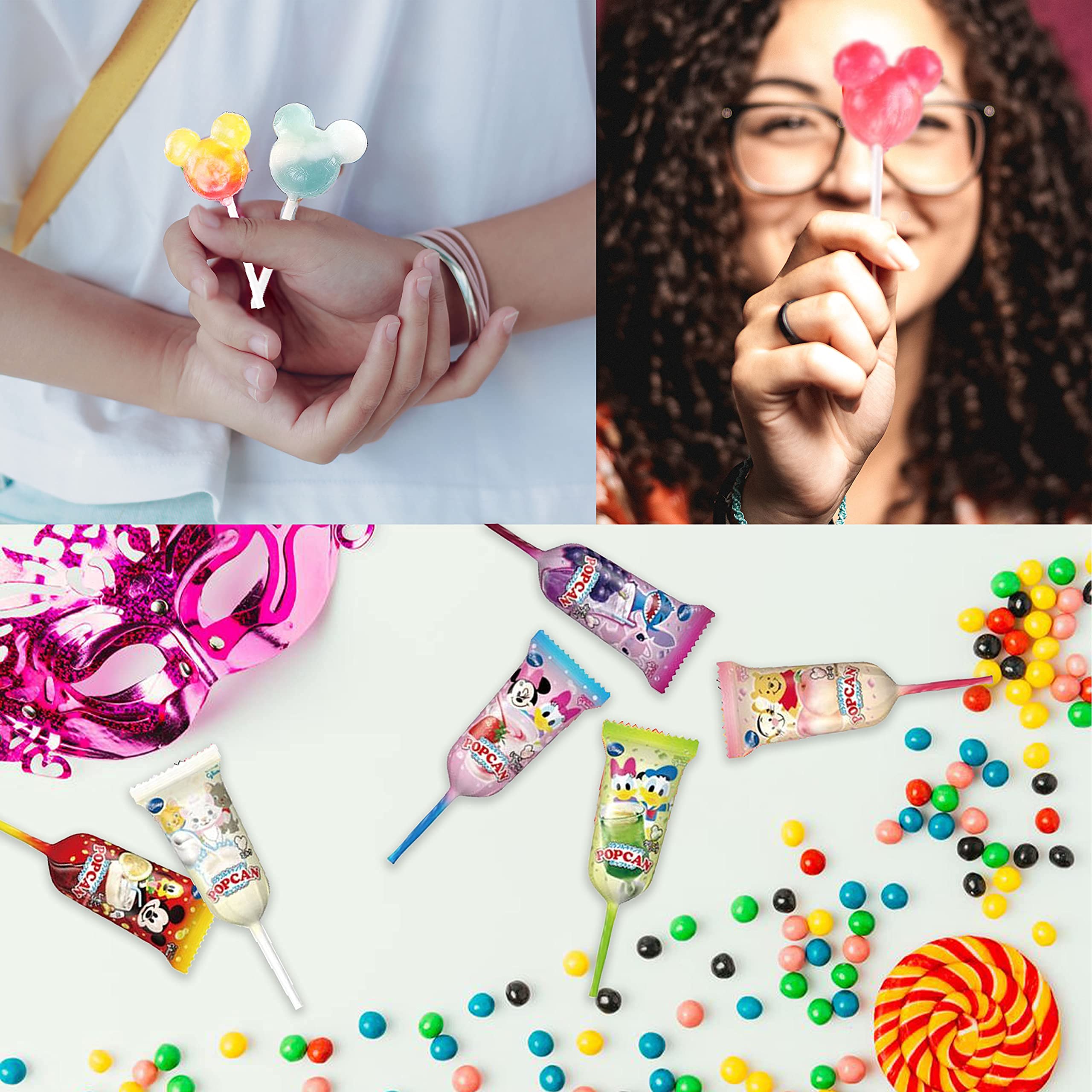 Buy Inspired Mickey Mouse Candy Lollipops And Minnie Mouse Candy Kids ...