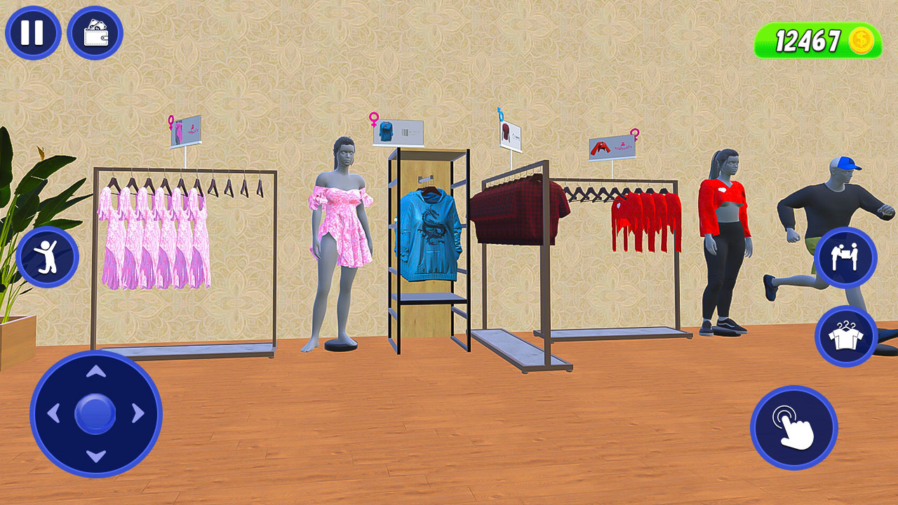 The Clothing Store Game Simulator: Design A Fashion Outlet Store 3D ...