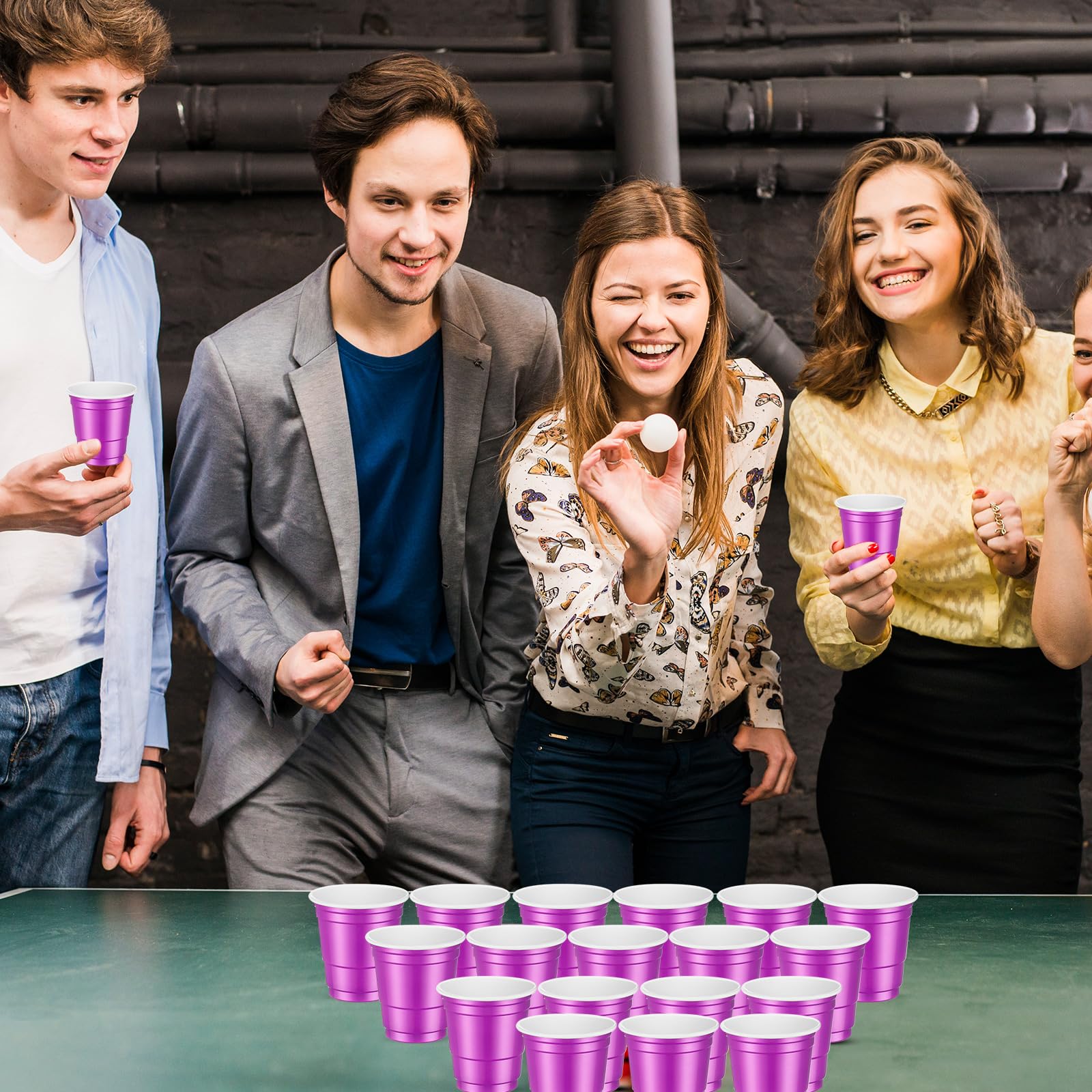 Snapklik.com : Cssopenss 500 Pcs Purple Shot Glasses Halloween Shot ...