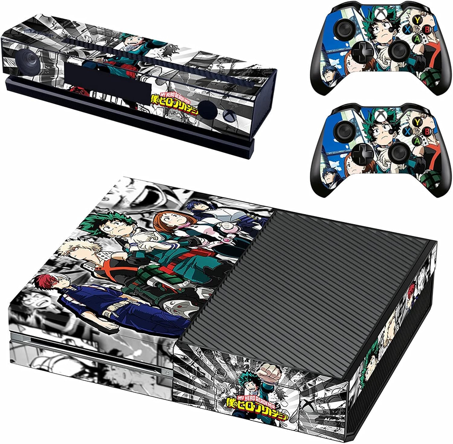 Amazon.com: Xbox one Skin(My Hero Academia),Xbox one Controller Skin ...