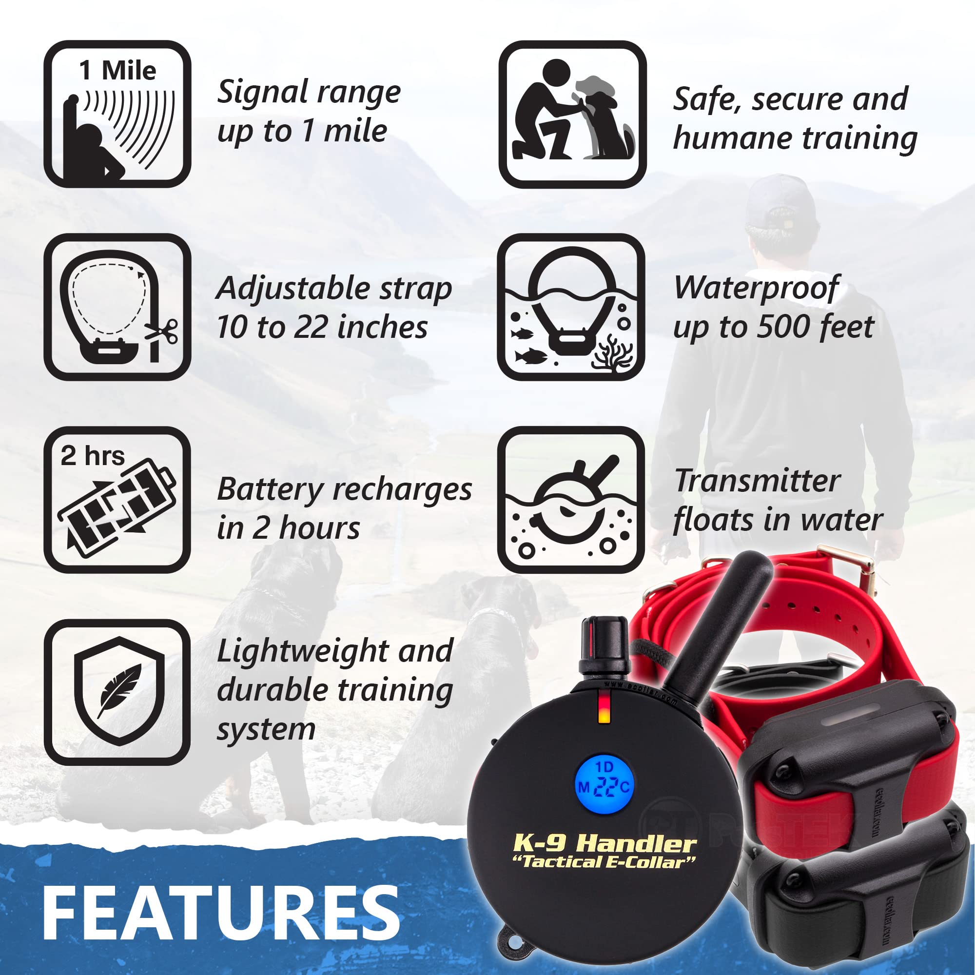 Snapklik.com : Educator K9-802 Two Dogs K9 Handler Professional E ...