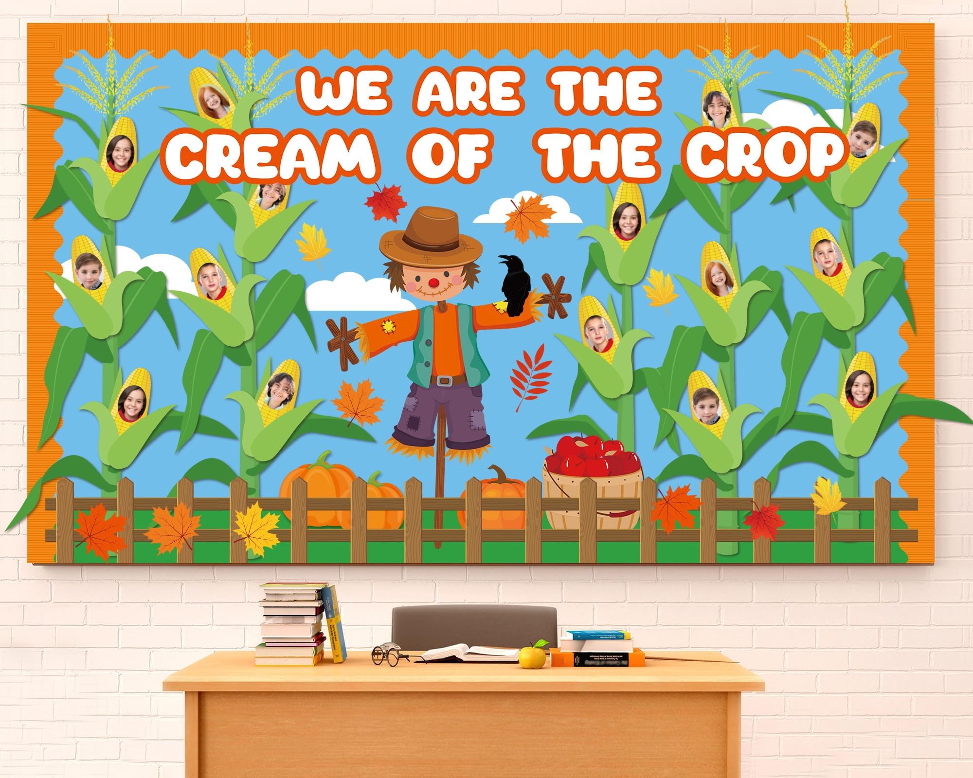 Amazon.com: Thanksgiving Bulletin Board Set Autumn Fall Bulletin Board ...