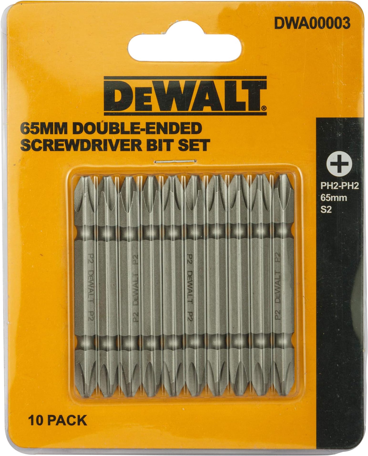 PH2 Bit Screwdriver Plus and Minus Bit Set 10 Pieces (Shape ...