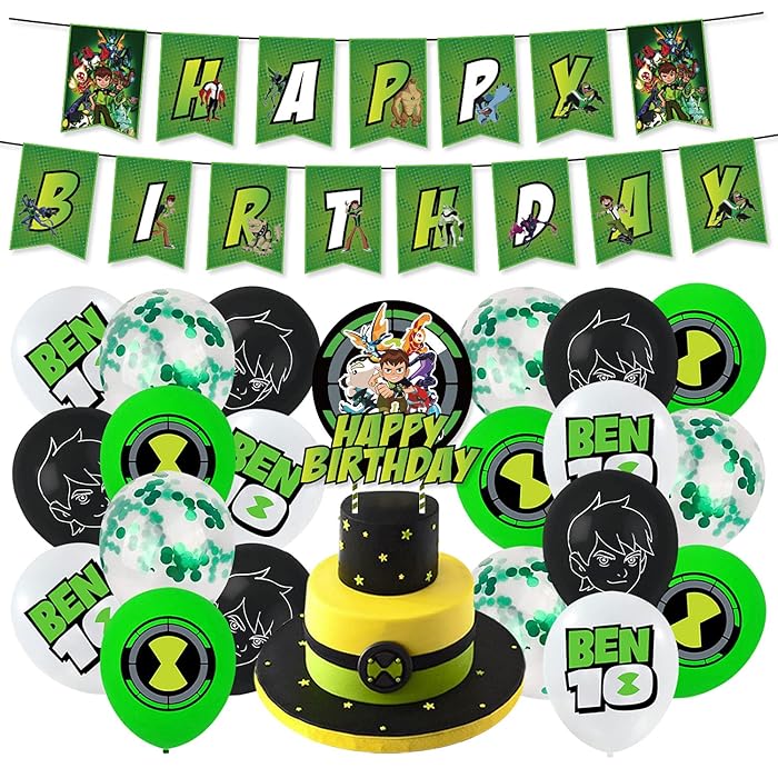 Buy Ben 10 party supplies birthday,ben 10 birthday party supplies Set ...