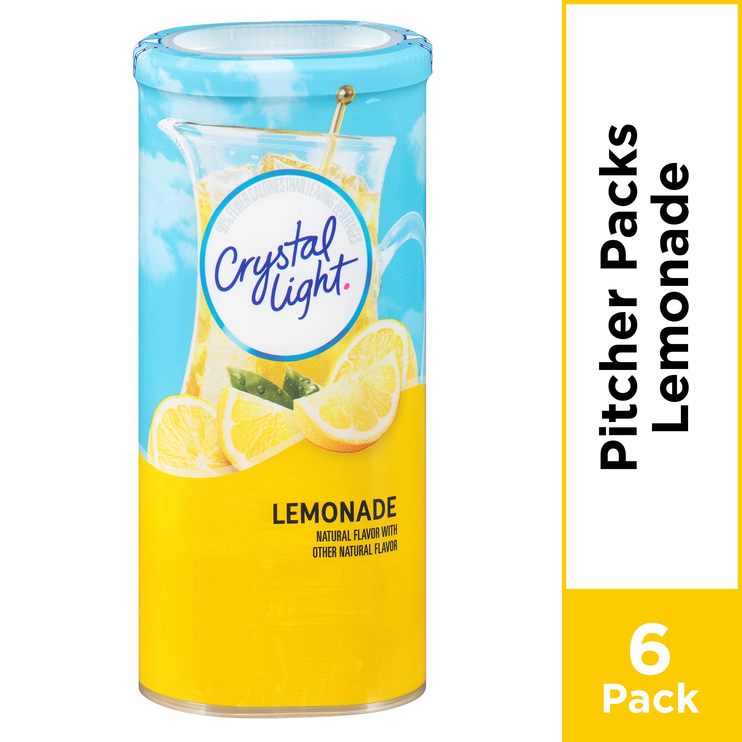 Buy Crystal Light Sugar-Free Lemonade Naturally Flavored Powdered Drink ...