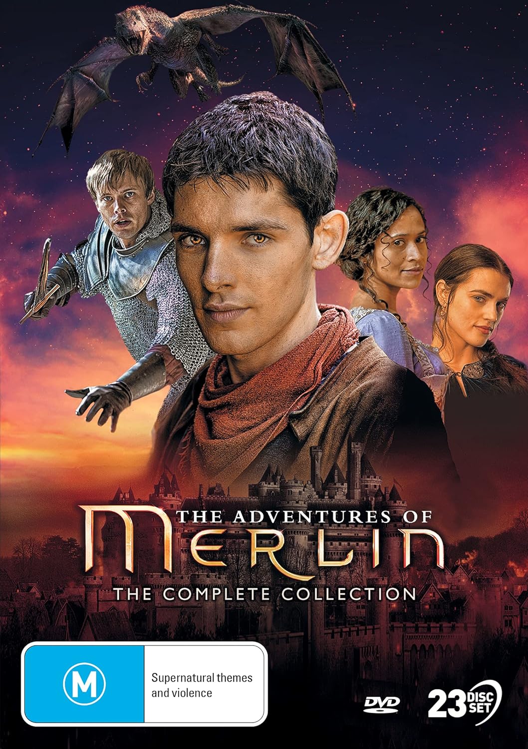 The Adventures of Merlin The Complete Collection (23DVD) (All Regions ...
