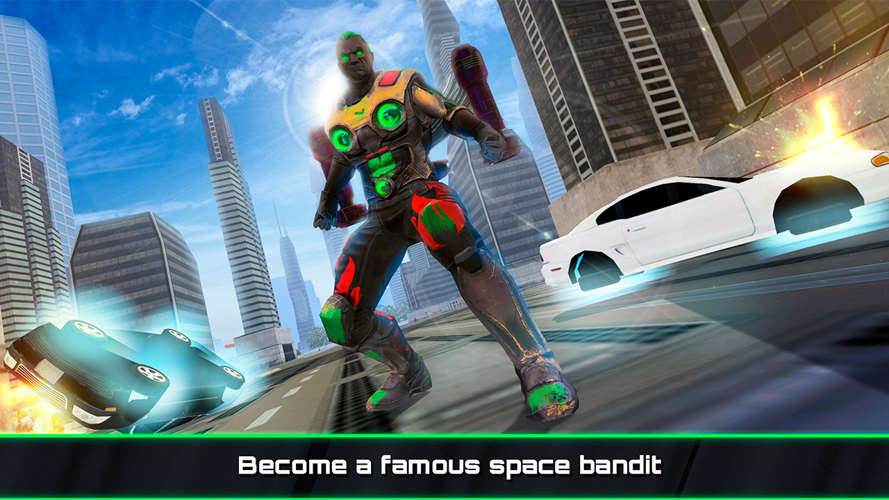 Crime City Fighting: Space Gangster Police vs Robbers | Destroy The ...