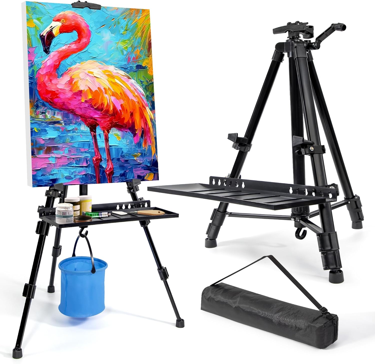 VAIIGO Easel Stand for Painting Artist Easel Stand Adjustable Height 20 ...