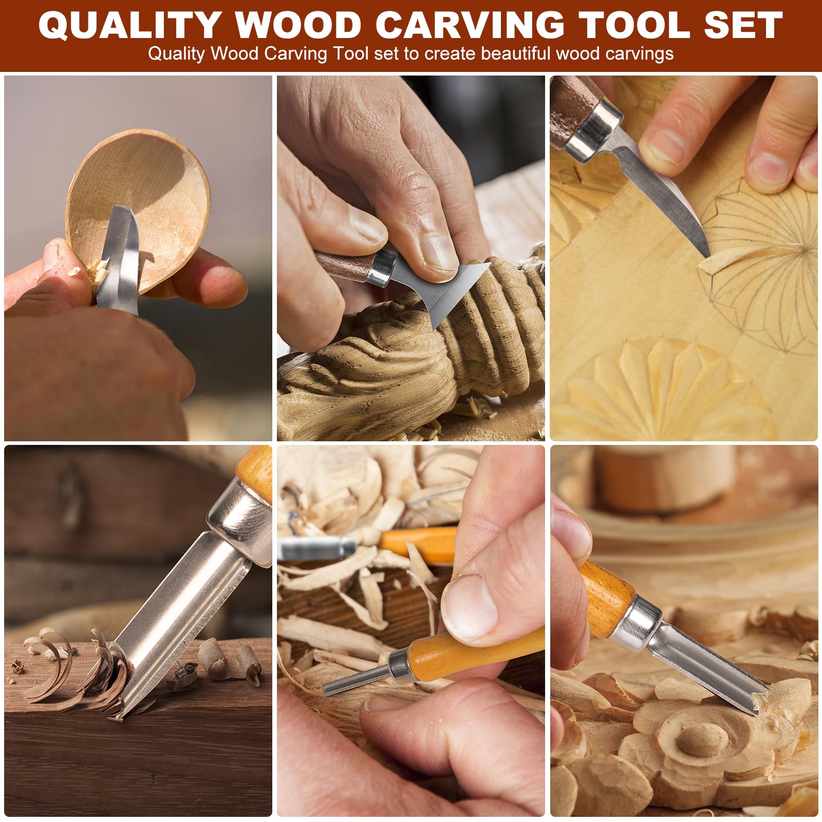 Diy Wood Carving Tools Ahlsen Wood Engraving Tool Kit, Wood Carving