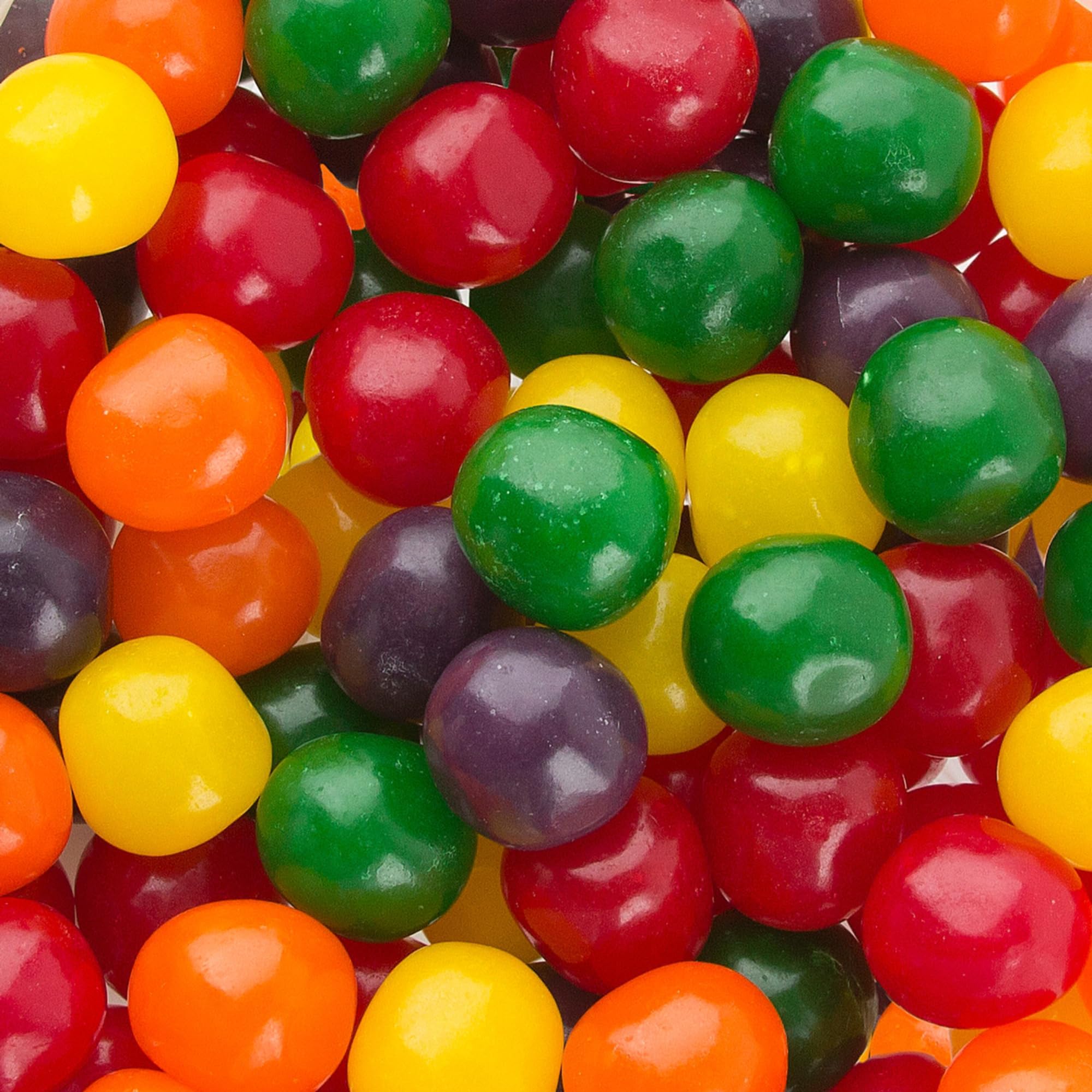 Amazon.com : Assorted Chewy Fruit Sour Balls - 5lb Bag by Candy Crate ...