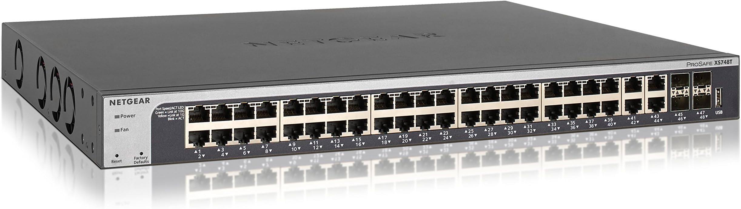 Amazon.com: NETGEAR 48-Port 10G Ethernet Smart Switch (XS748T ...