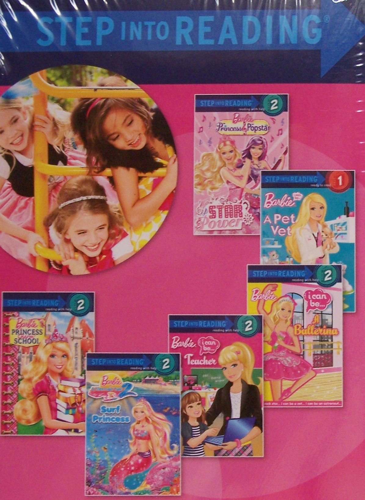 Step Into Reading Barbie Pack 6 Book Set Barbie I | Desertcart KUWAIT