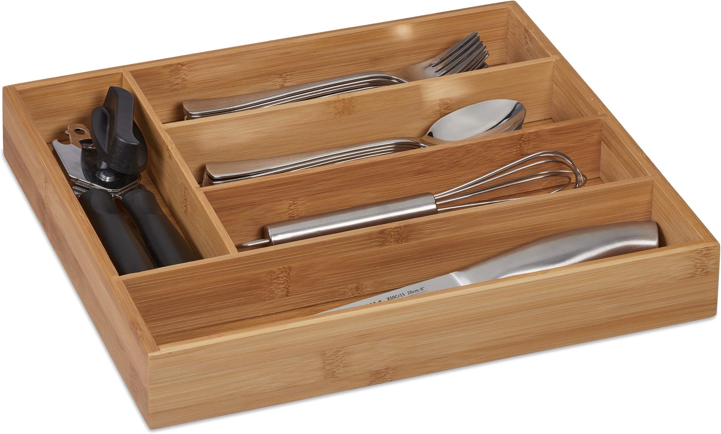 KitchenCraft Portaposate in Legno con Fodera in Feltro, 36 x 31 cm ...