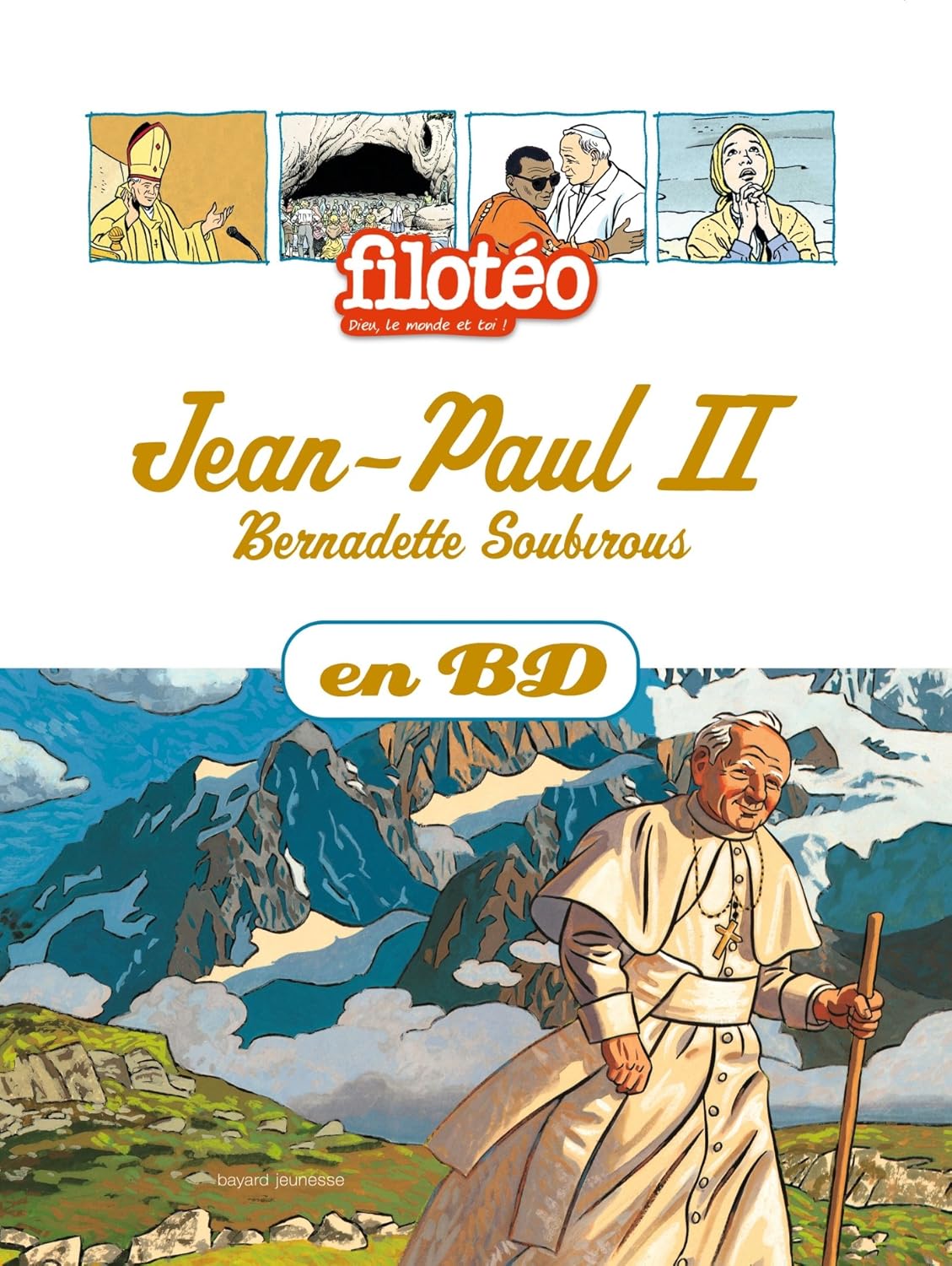 Amazon.fr - Jean-Paul II, Bernadette Soubirous, en BD - Pierret, Michel ...