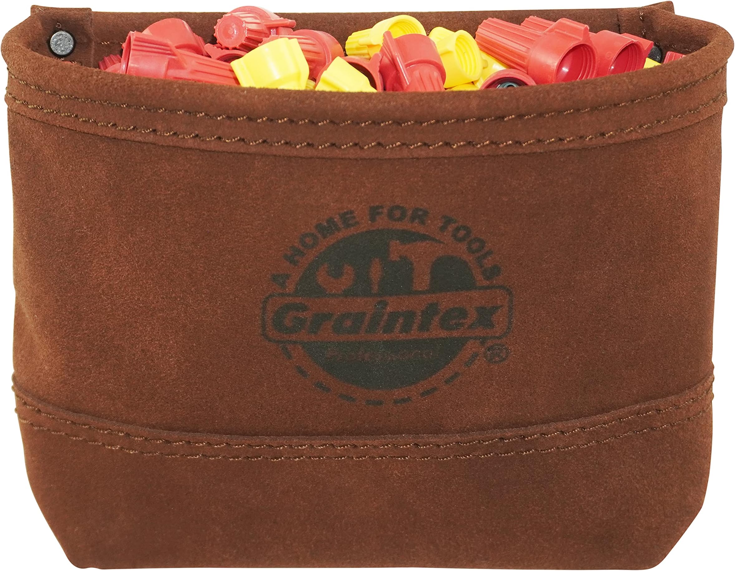 Graintex SS1190 Nails/Screws Pouch with Clip Suede Leather for ...