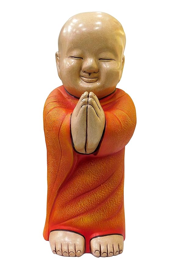 Buy Laughing Buddha Standing Statue Happy Man Big Size Decorative ...