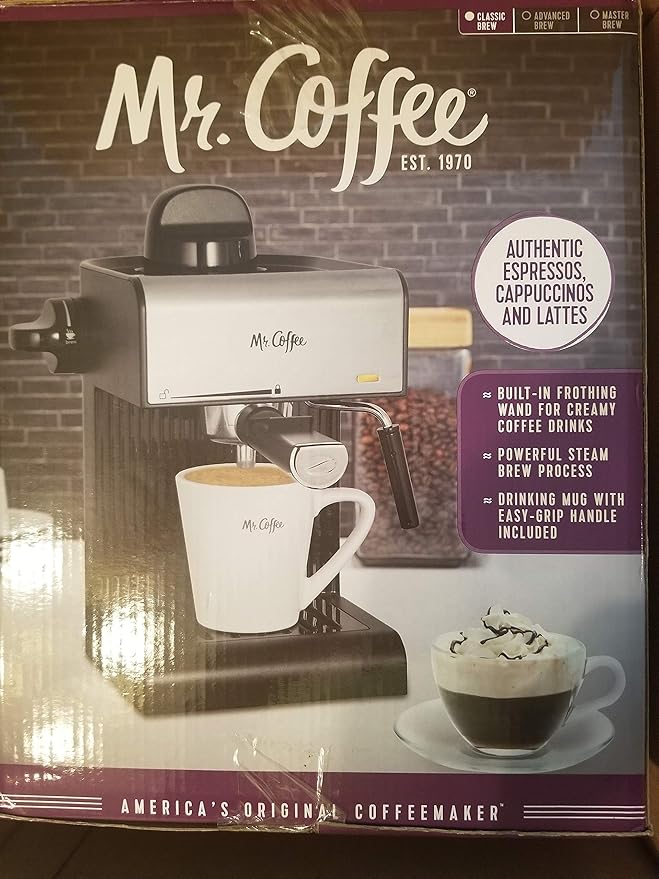 Amazon.com: Jarden MR Coffee Espresso Maker with: Home & Kitchen