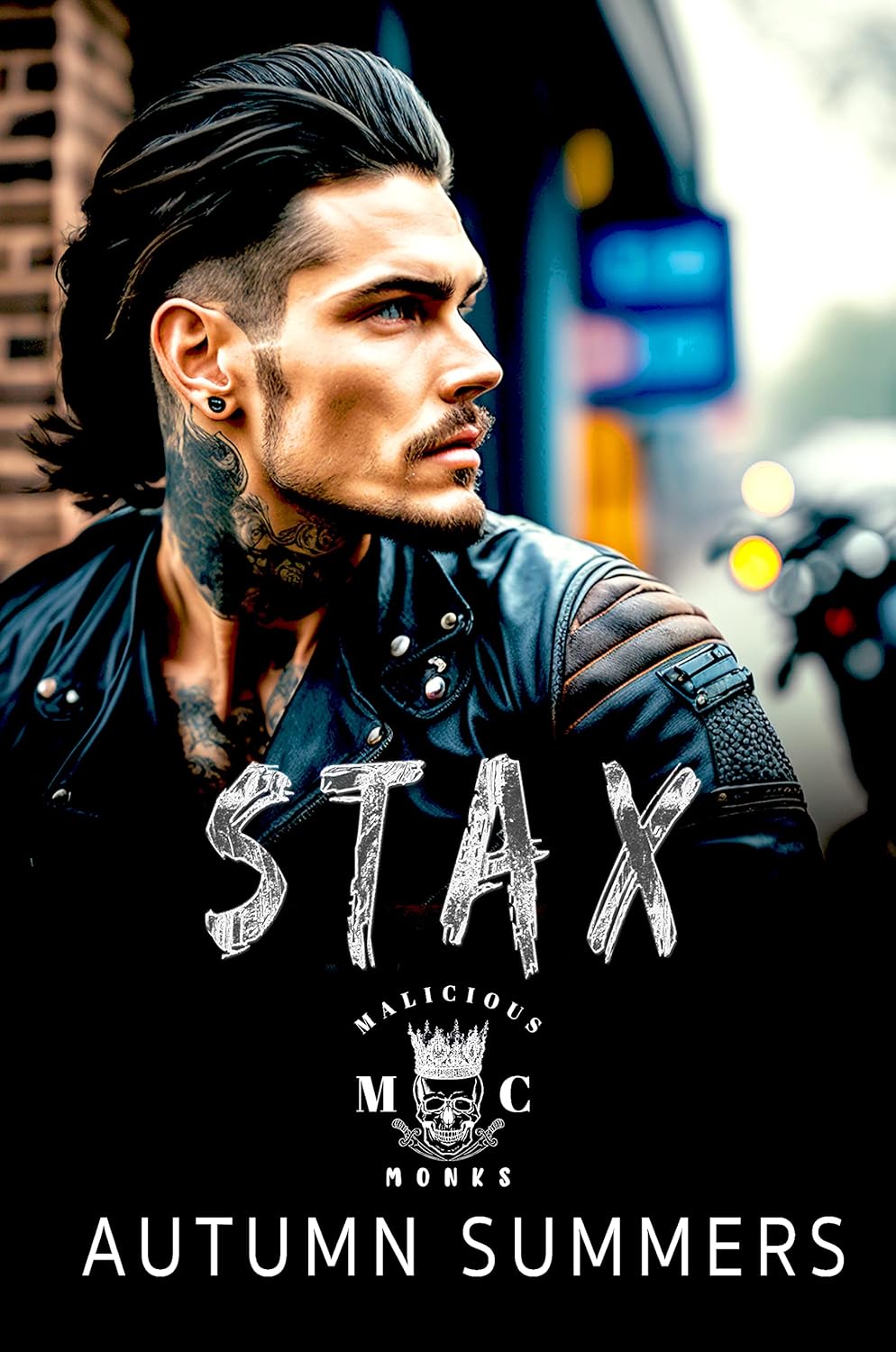 Stax (Malicious Monks MC Book 6): MC Romance Enemies To Lovers (Malicious Monks MC (MC Romance ...
