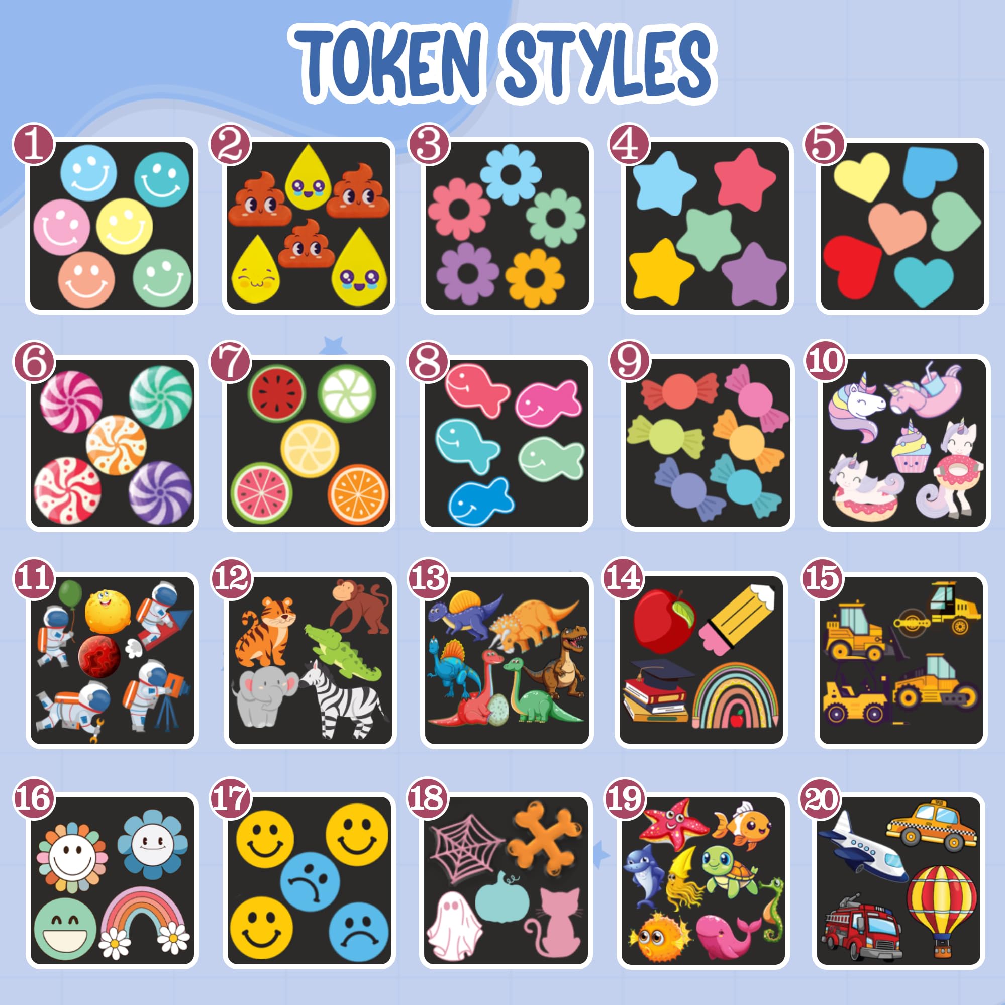 Snapklik.com : Personalized Full Token Magnetic Reward Jar For Kids ...