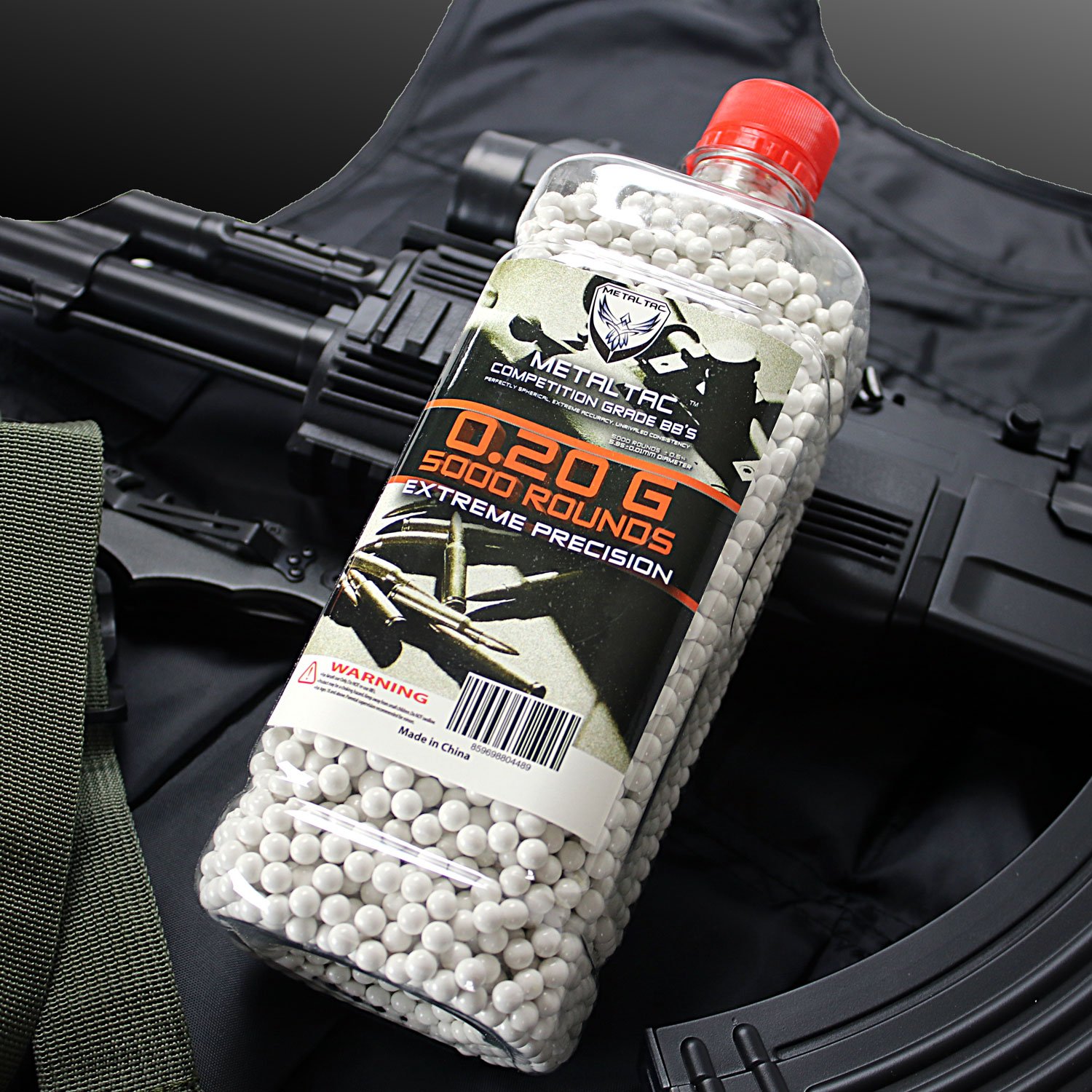 Snapklik.com : Airsoft BBS .20g 5000 Bottle 6mm For Airsoft Guns ...