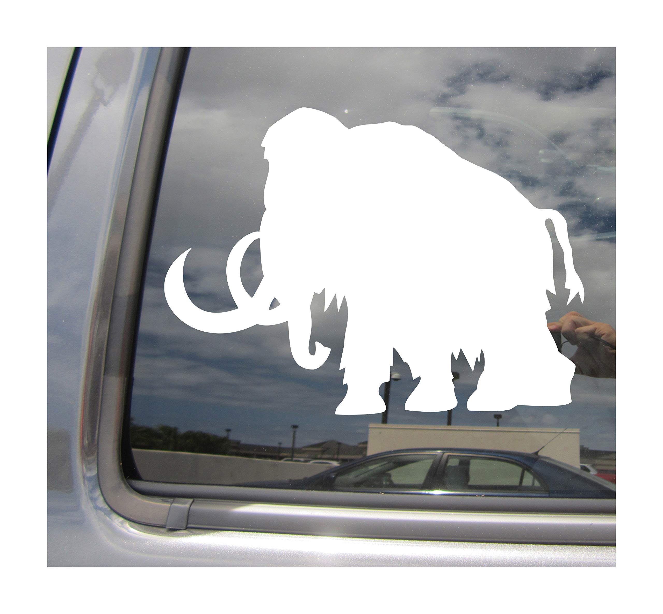 Amazon.com: Woolly Mammoth - Extinct Ice Age - Cars Trucks Moped Helmet ...