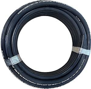 Amazon.com: 1/2" SAE 100-R16 SN 2-WIRE MSHA HYDRAULIC HOSE 5005 PSI ...