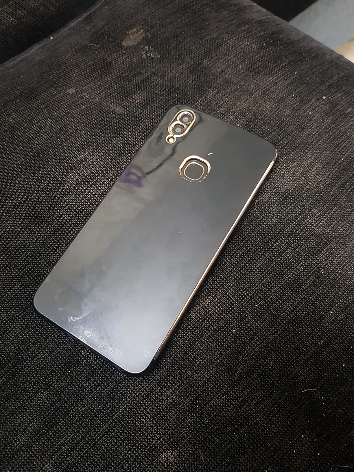 ALFA URBAN Silicone 6D Chrome Back Cover Case For Vivo V9 / V9 Pro ...