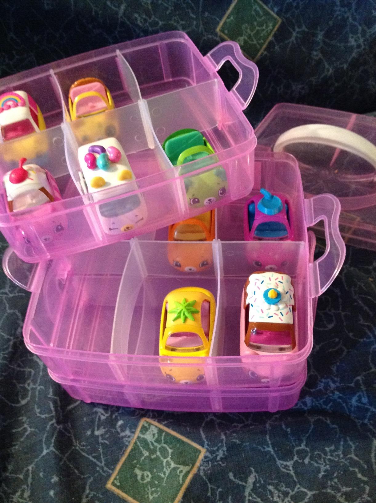 Amazon.com: Compact Carrying Case for All Seasons of Shopkins - 3 ...