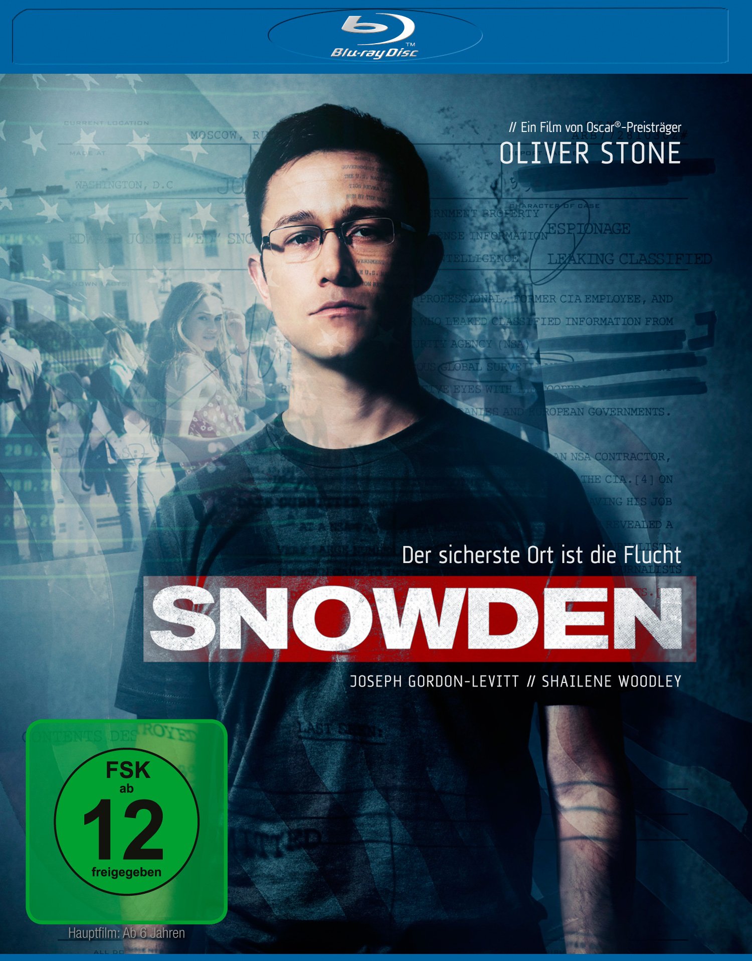 Snowden [Blu-ray]: Amazon.de: Gordon-Levitt, Joseph, Woodley, Shailene ...