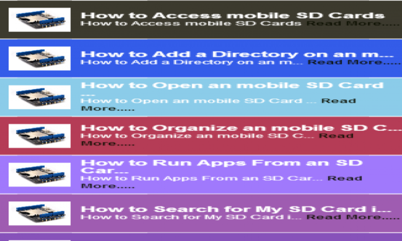 Organize an mobile SD Card - App on Amazon Appstore