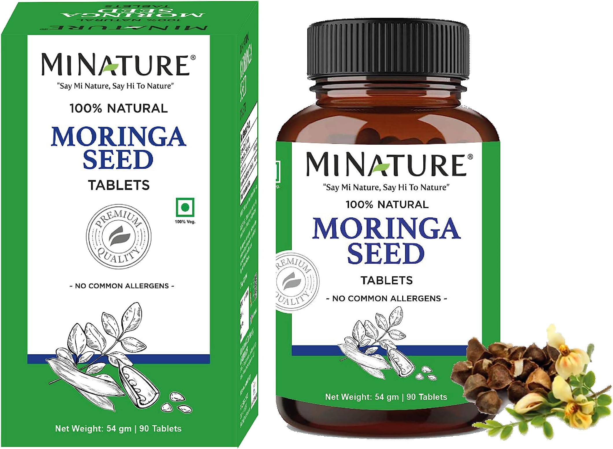 Amazon.com: Bhringraj Tablet by mi Nature |False Daisy Tablet ...