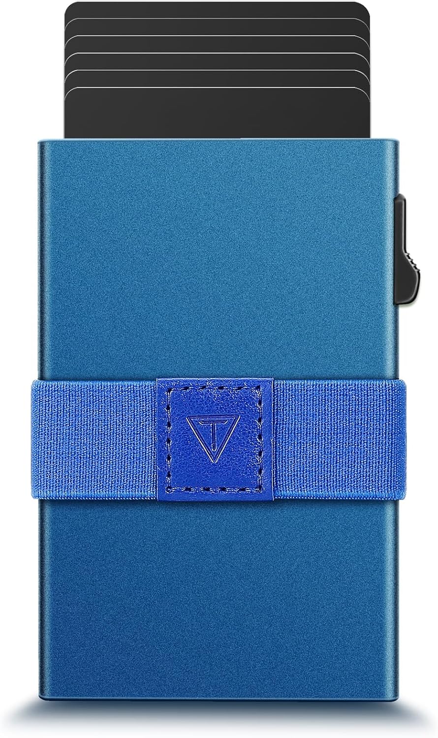 Amazon.com: Minimalist Wallet for Men - Pop Up Credit Card Wallet for ...