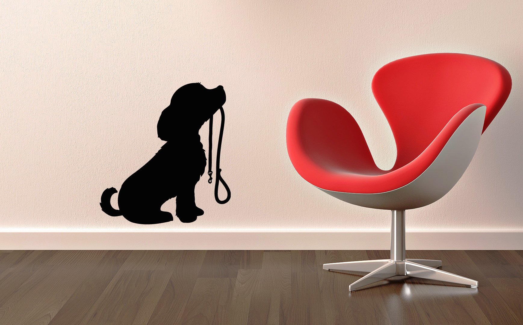 Amazon.com: Wall Stickers Vinyl Decal Cute Puppy Dog Animal Friends ...