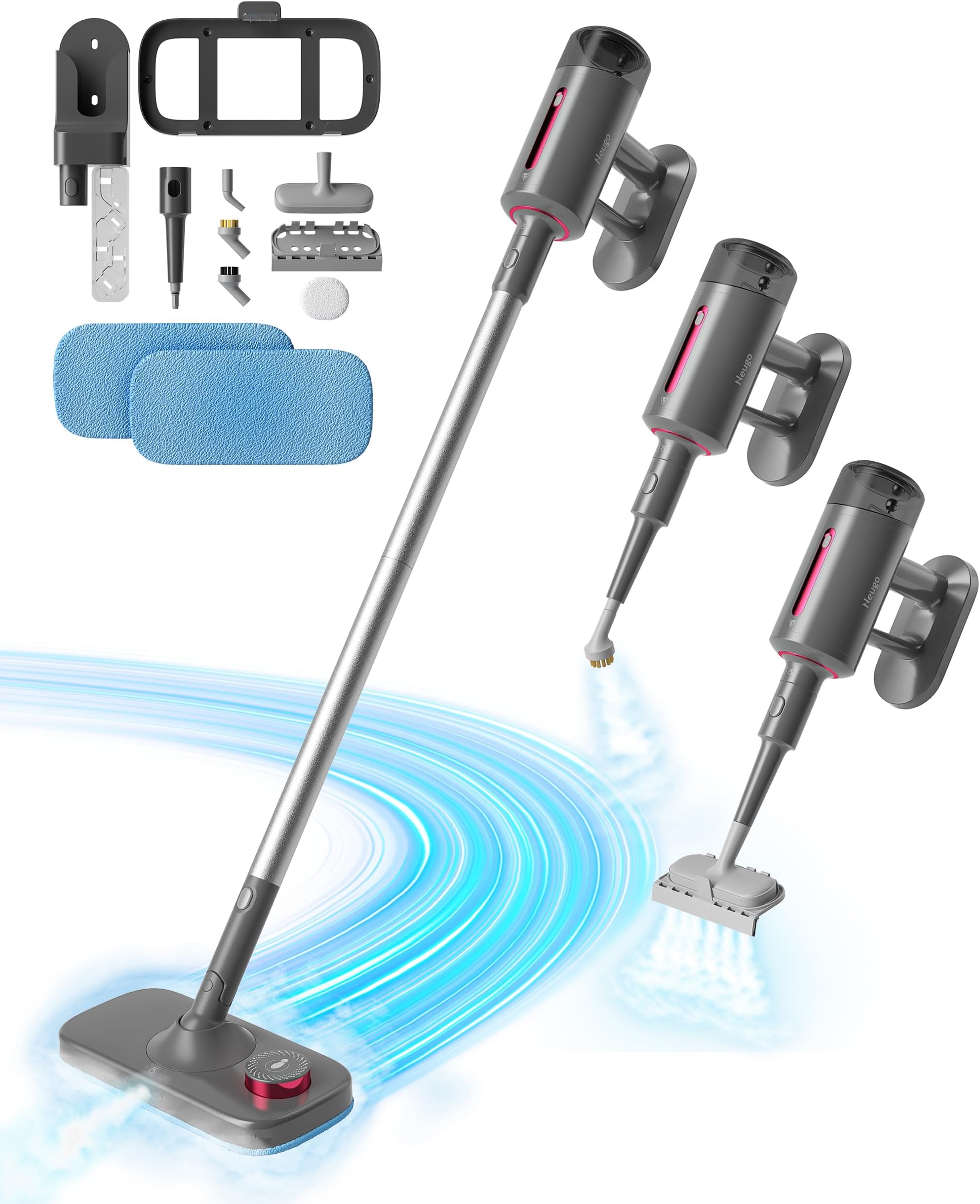 Amazon.com - Neugo Multi-purpose Steam Cleaner Steam Mop for Floor ...