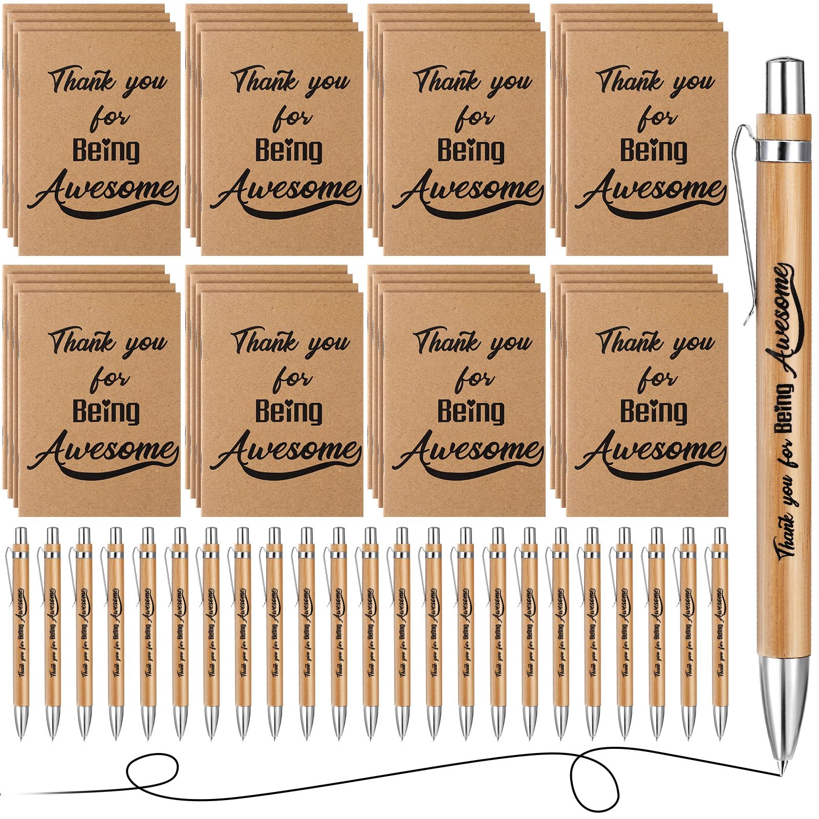 Amazon.com : Ctosree 48 Pcs Employee Appreciation Gifts Notepad with ...