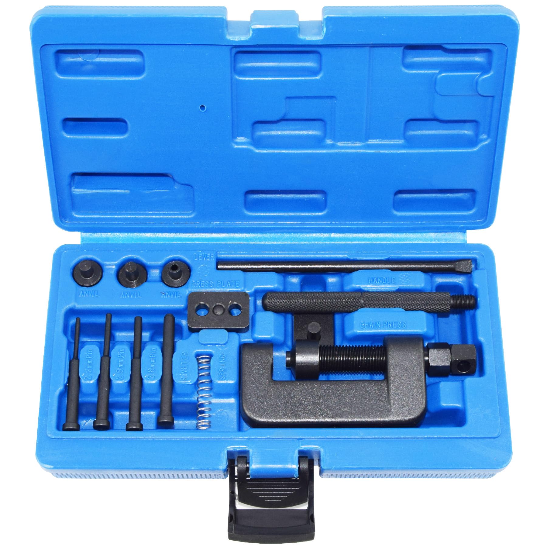 Thsakzo 13 Pcs Motorcycle Chain Breaker Set,Riveter Chain Breaker ...