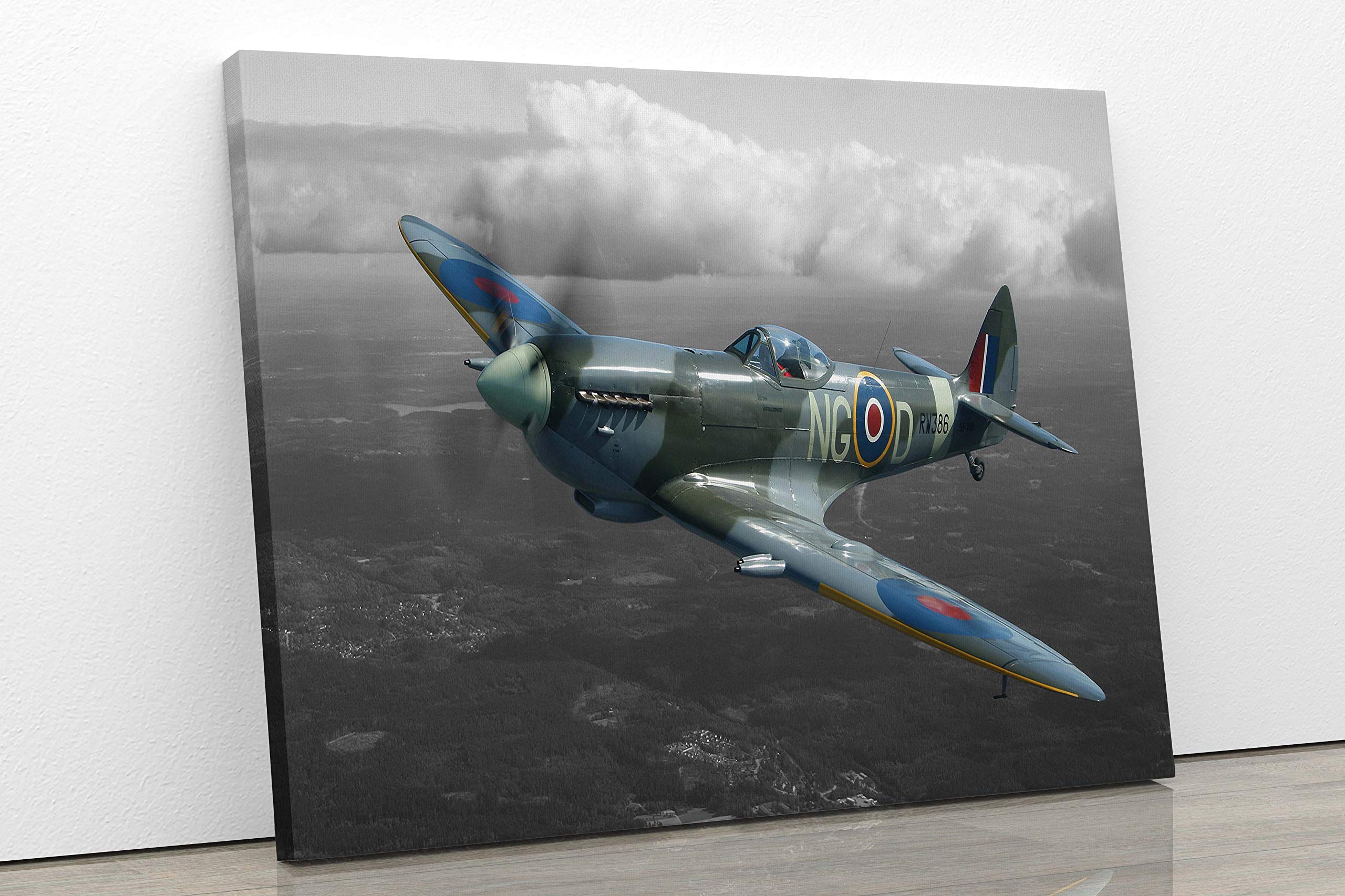 Spitfire Giant Pixel Art
