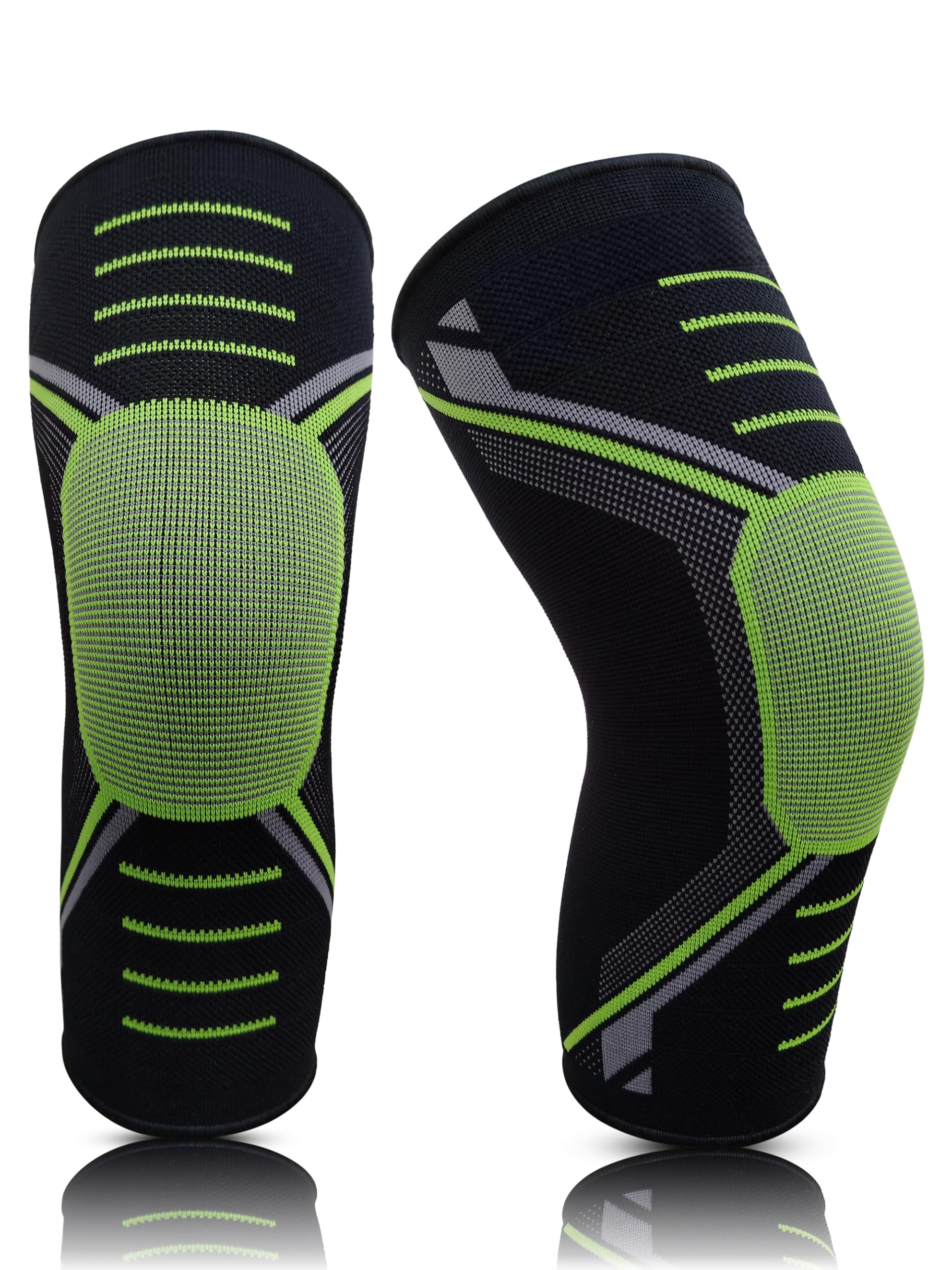 Buy SHIVAGO 3D Seamless Compression Knee Cap Pain Relief Knee Support ...