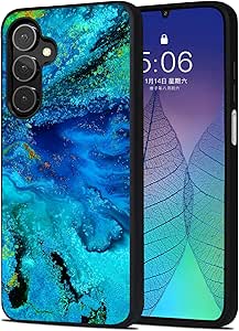 Amazon.com: YOVIAKK for Samsung Galaxy A16 5G Case, Slim Fit Glow in The Dark Hybrid Hard PC ...