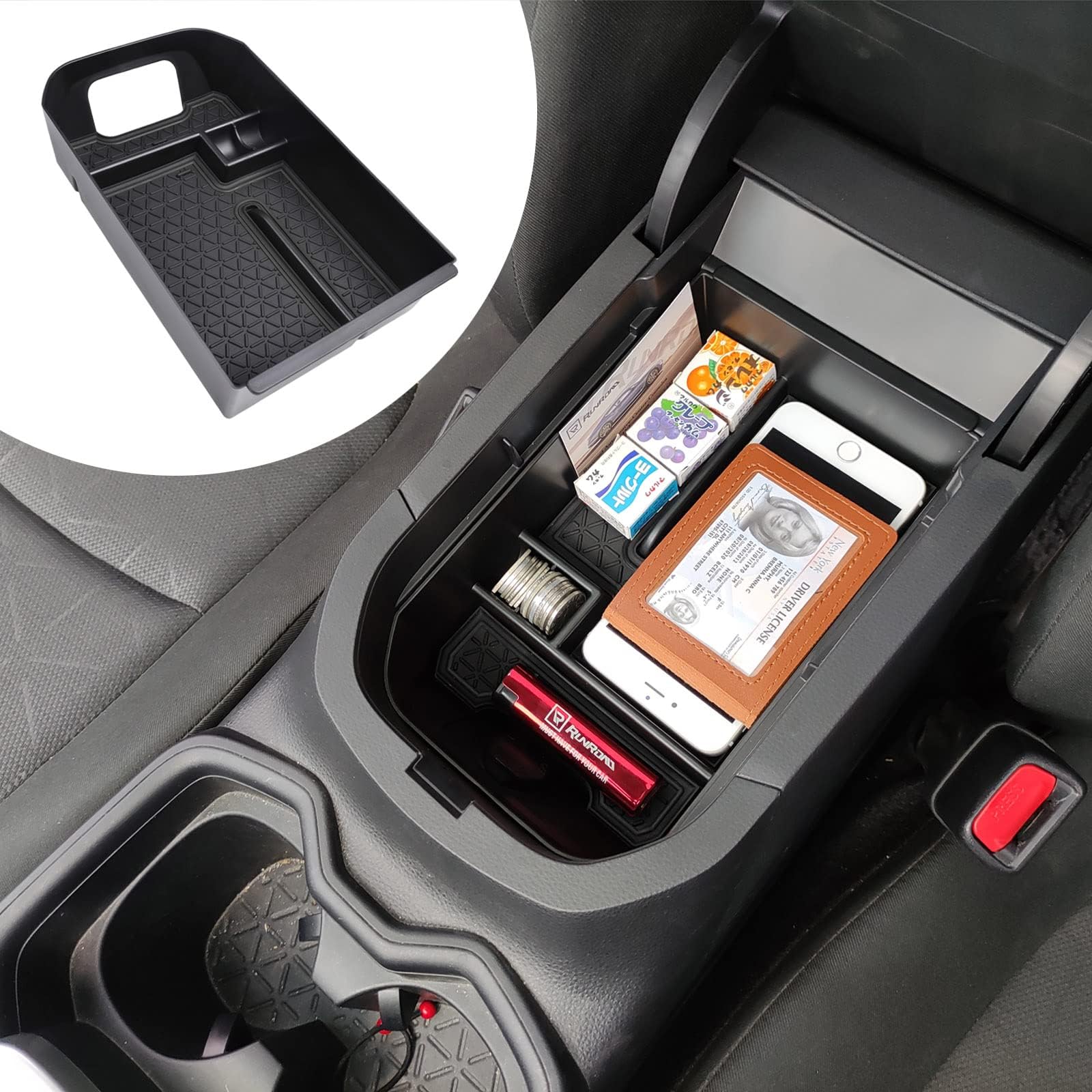 Amazon.com: TripleAliners for 2023 Tacoma Center Console Organizer with ...