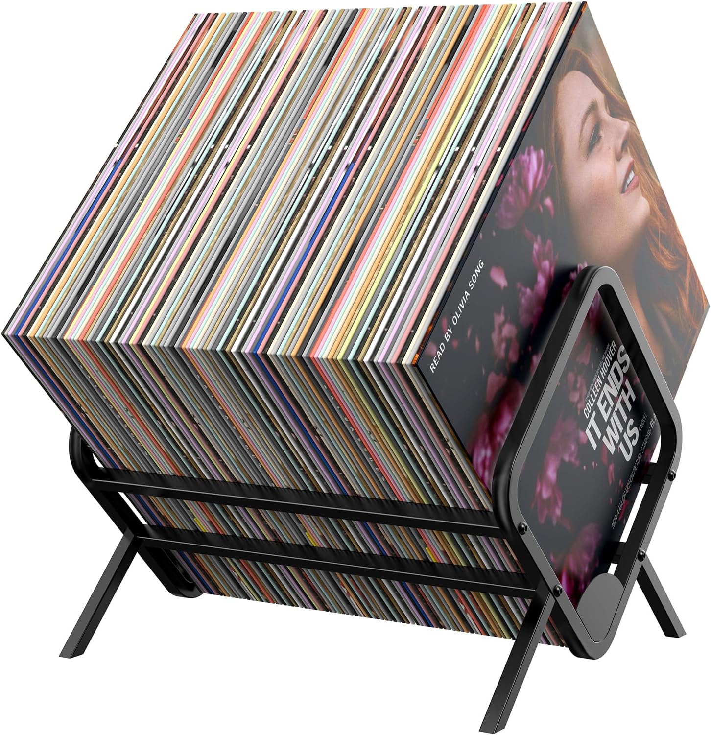 Amazon.com: KAZAKA Premium Vinyl Record Storage，Vinyl Record Storage ...