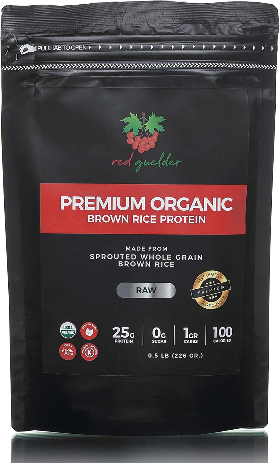 Amazon.com: Organic Brown Rice Protein Powder - Vegan Raw Plant-Based ...