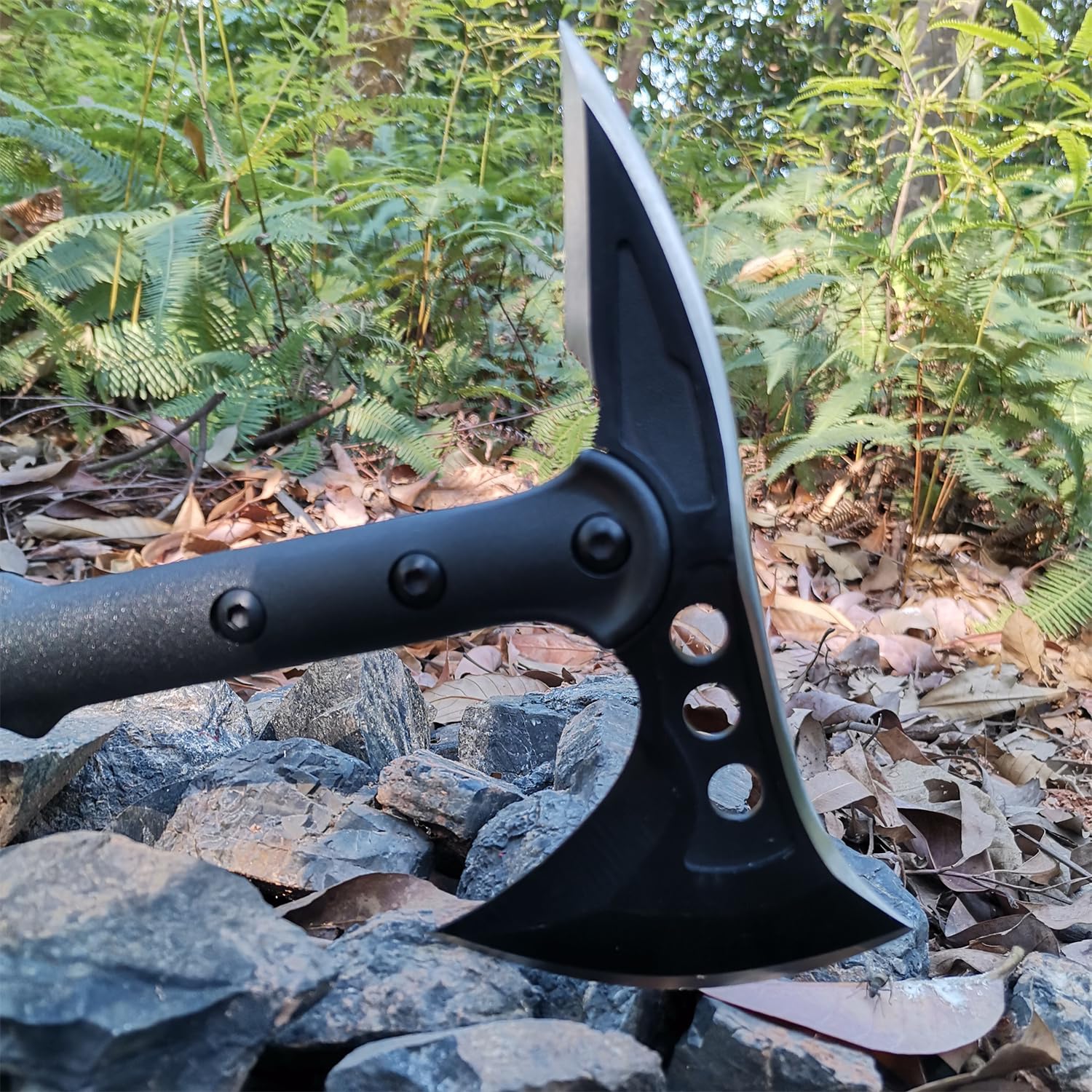 Survival Throwing Hatchet Camping Axe With Sheath - With Spike For ...