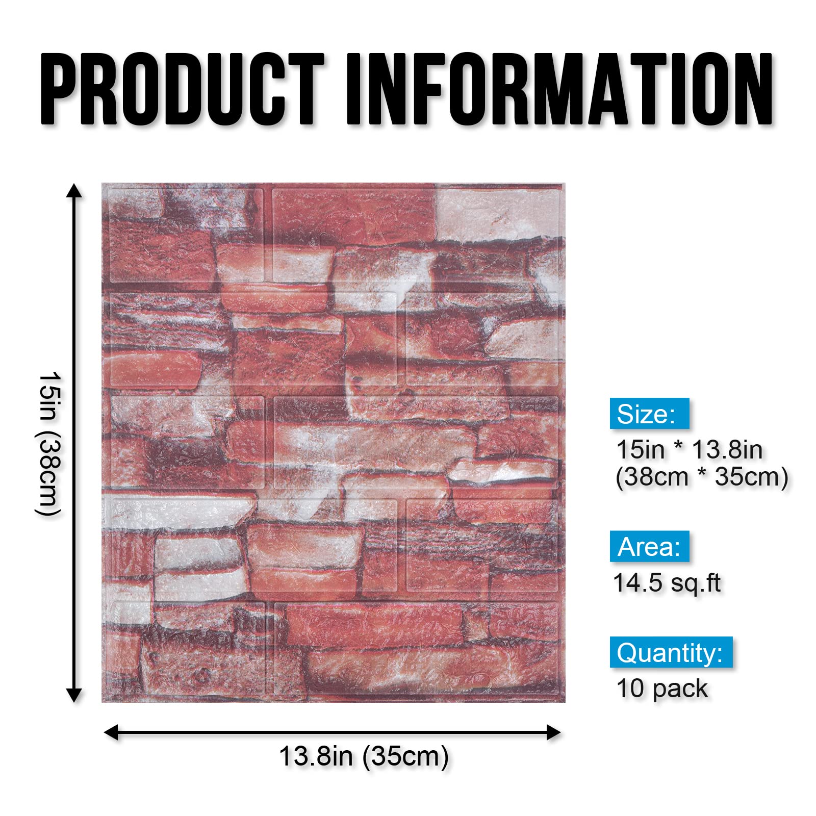 Snapklik.com : Sodeno 3D Wall Panels 58 Sq.feet Coverage Peel And Stick ...