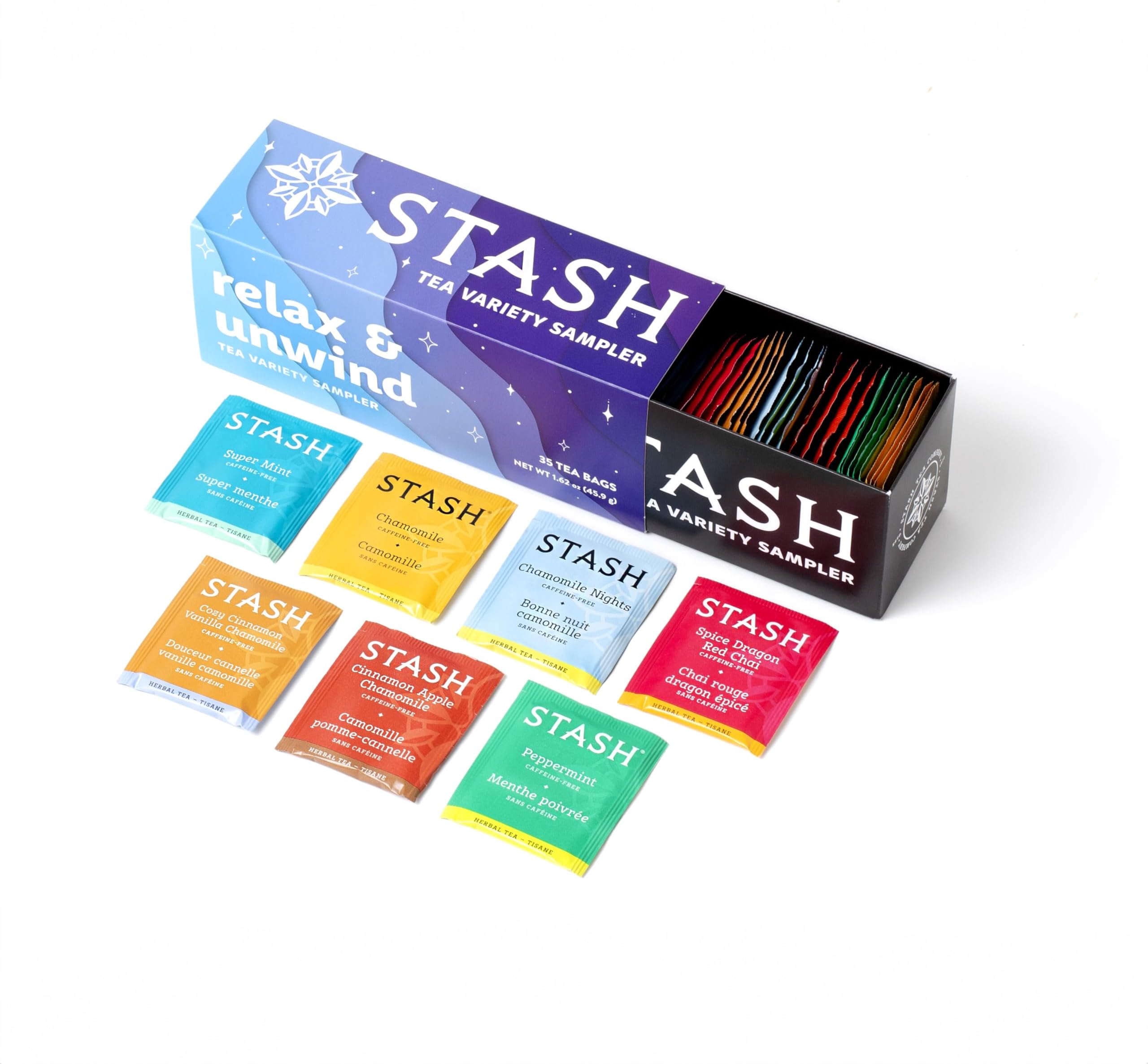 Amazon.com : Stash Tea Relax and Unwind Tea Sampler - Assorted ...