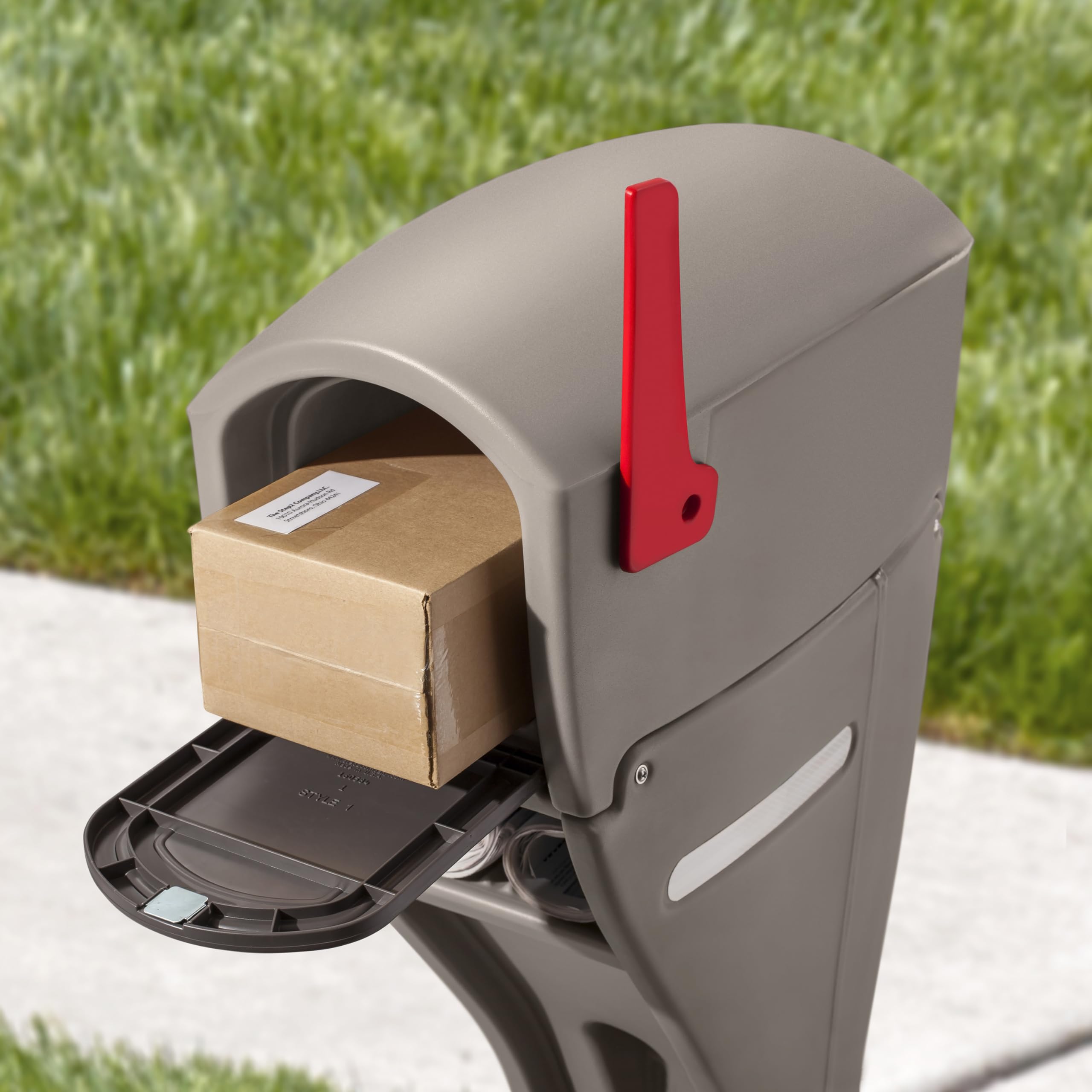 Snapklik.com : Mailmaster Streamline Mailbox & Post, Weather Resistant ...