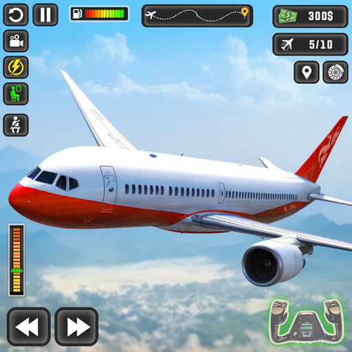Plane Simulator Flight Games 3D - USA Airplane Pilot Flying Games for ...
